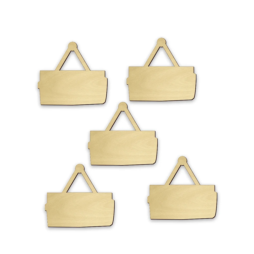 Blank Fairy House Wall Signs - Unlock the Magic of the Imagination
