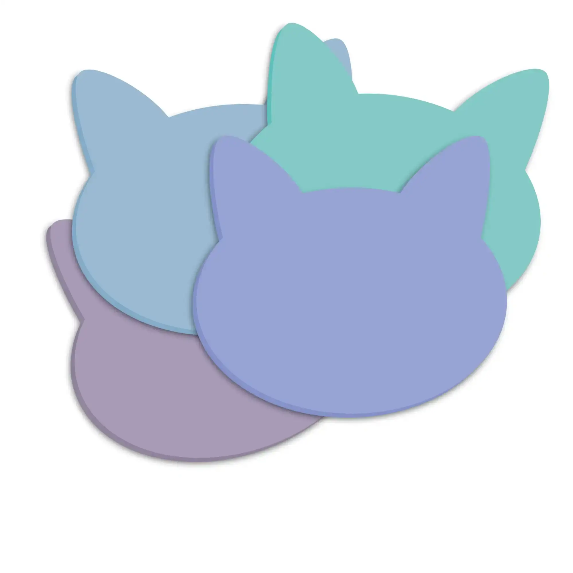 Acrylic Craft Shapes - Cat Face Acrylic Blanks