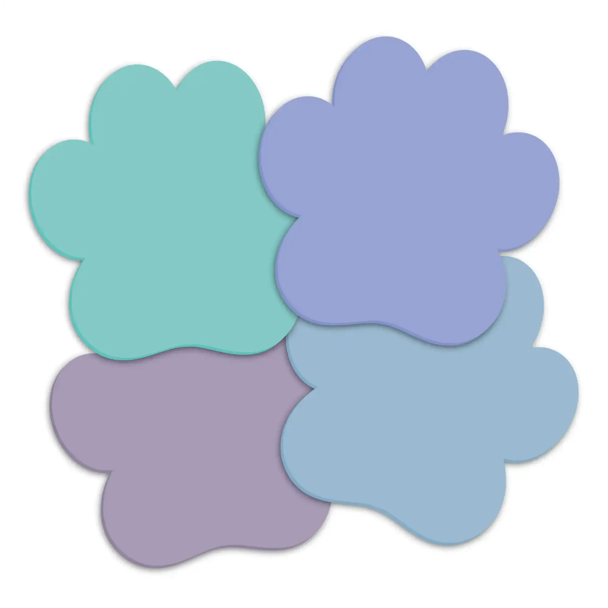 Acrylic Craft Shapes – Dog Paw Acrylic Blanks
