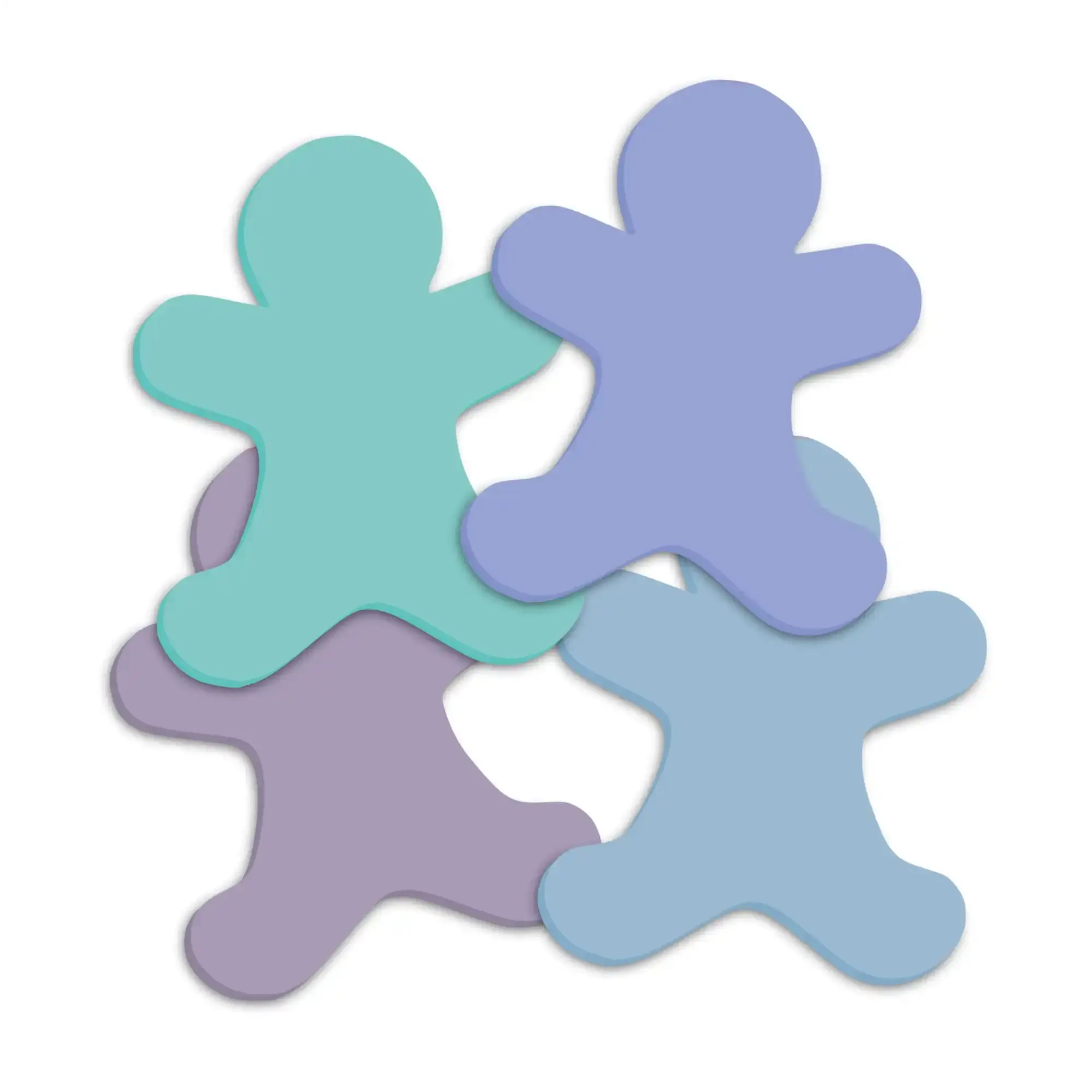 Acrylic Craft Shapes - Gingerbread Man Acrylic Blanks