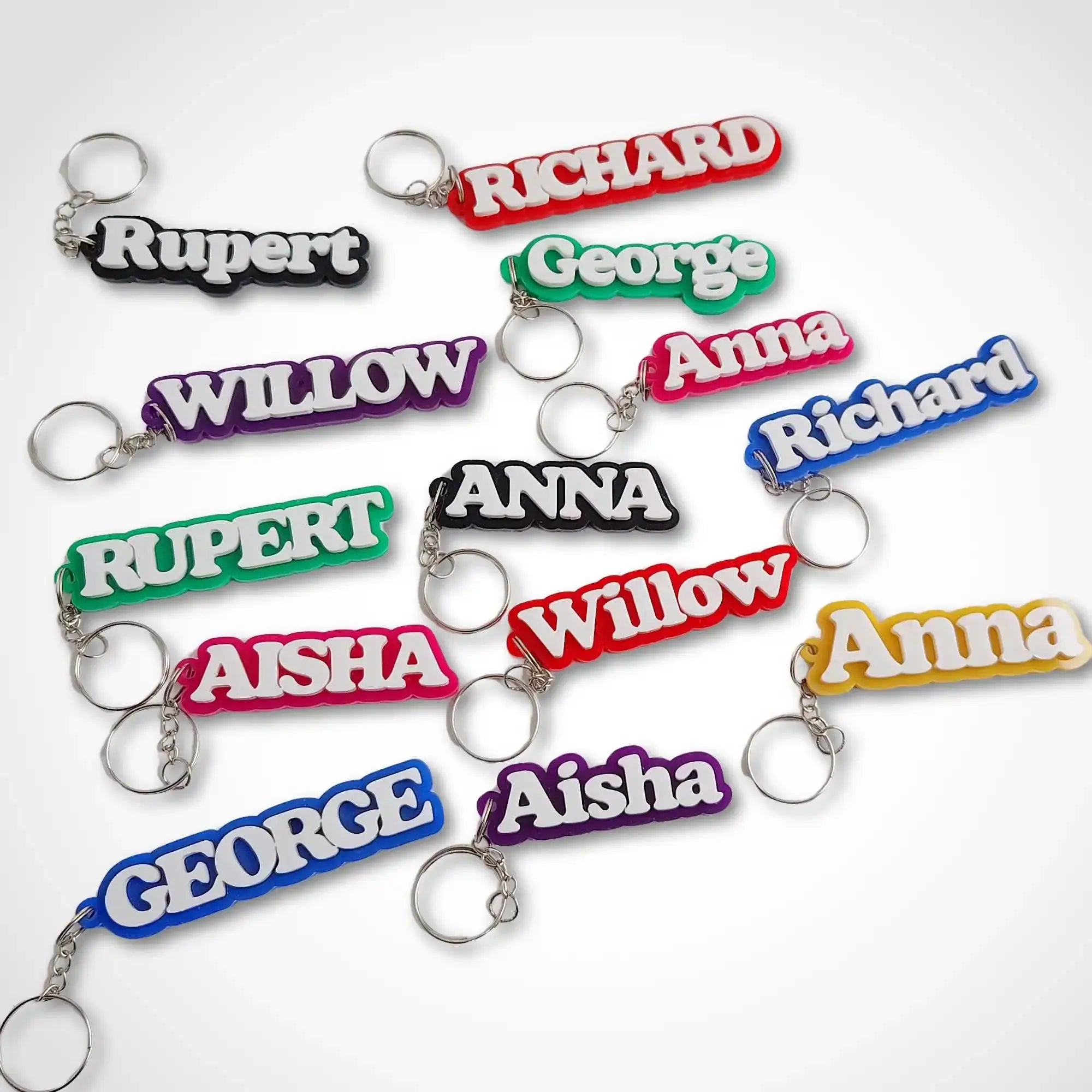 Acrylic Personalised Keyring - A Stylish and Practical Accessory
