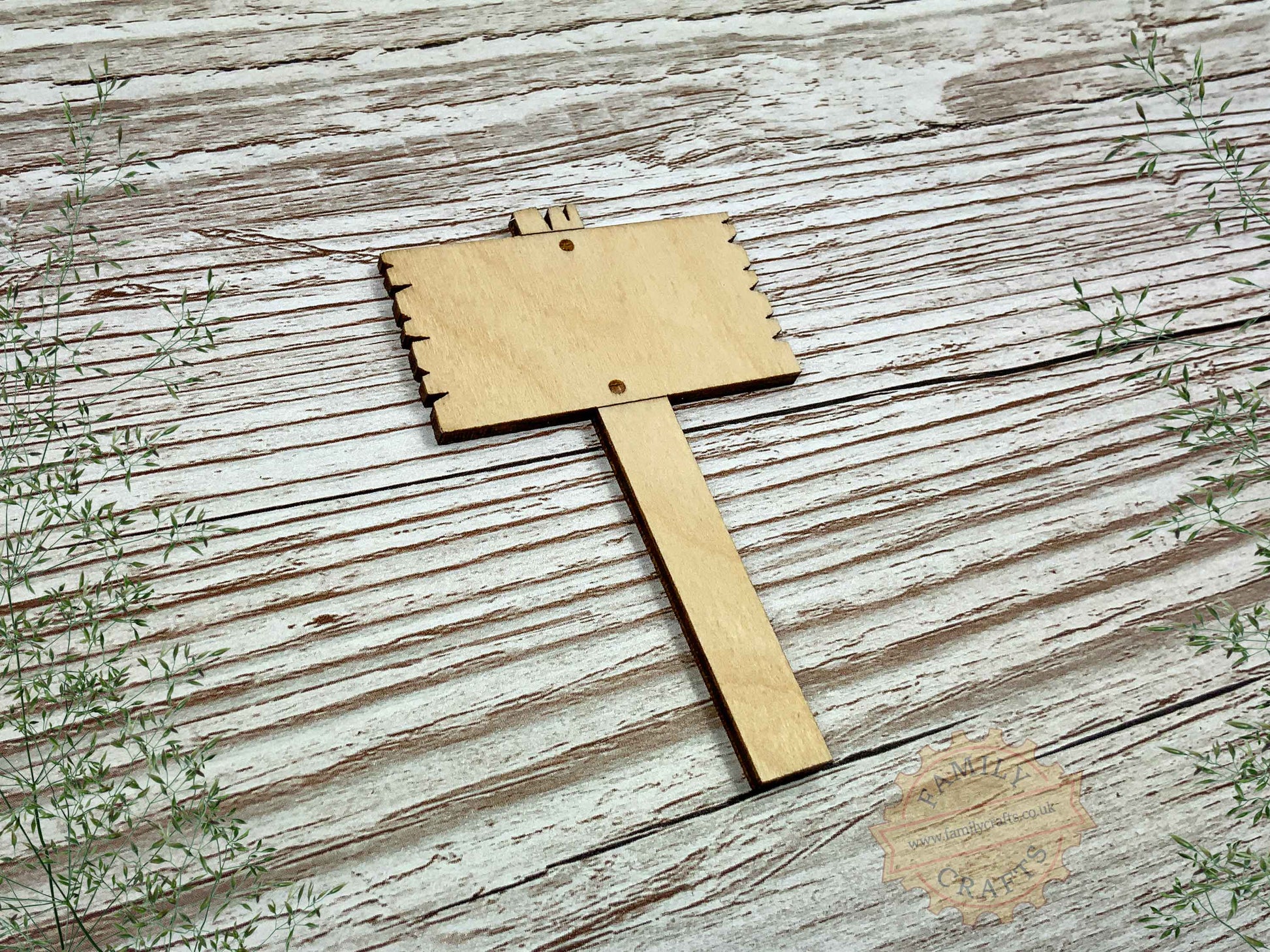 Blank Fairy Sign Posts - Personalise Your Fairy Garden