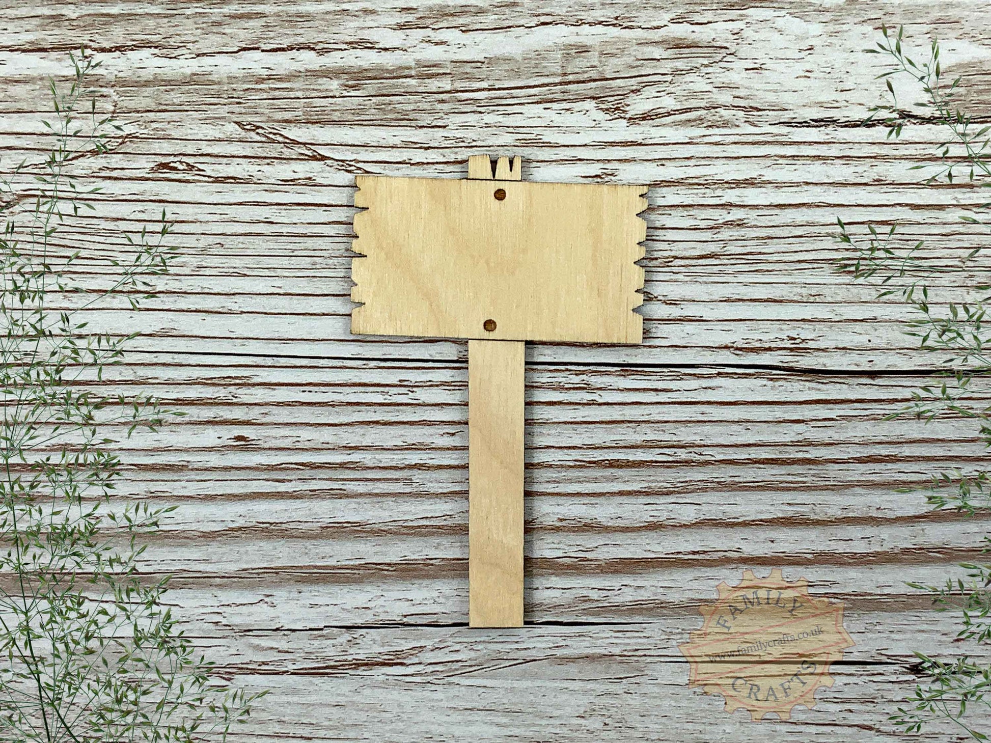 Blank Fairy Sign Posts - Personalise Your Fairy Garden