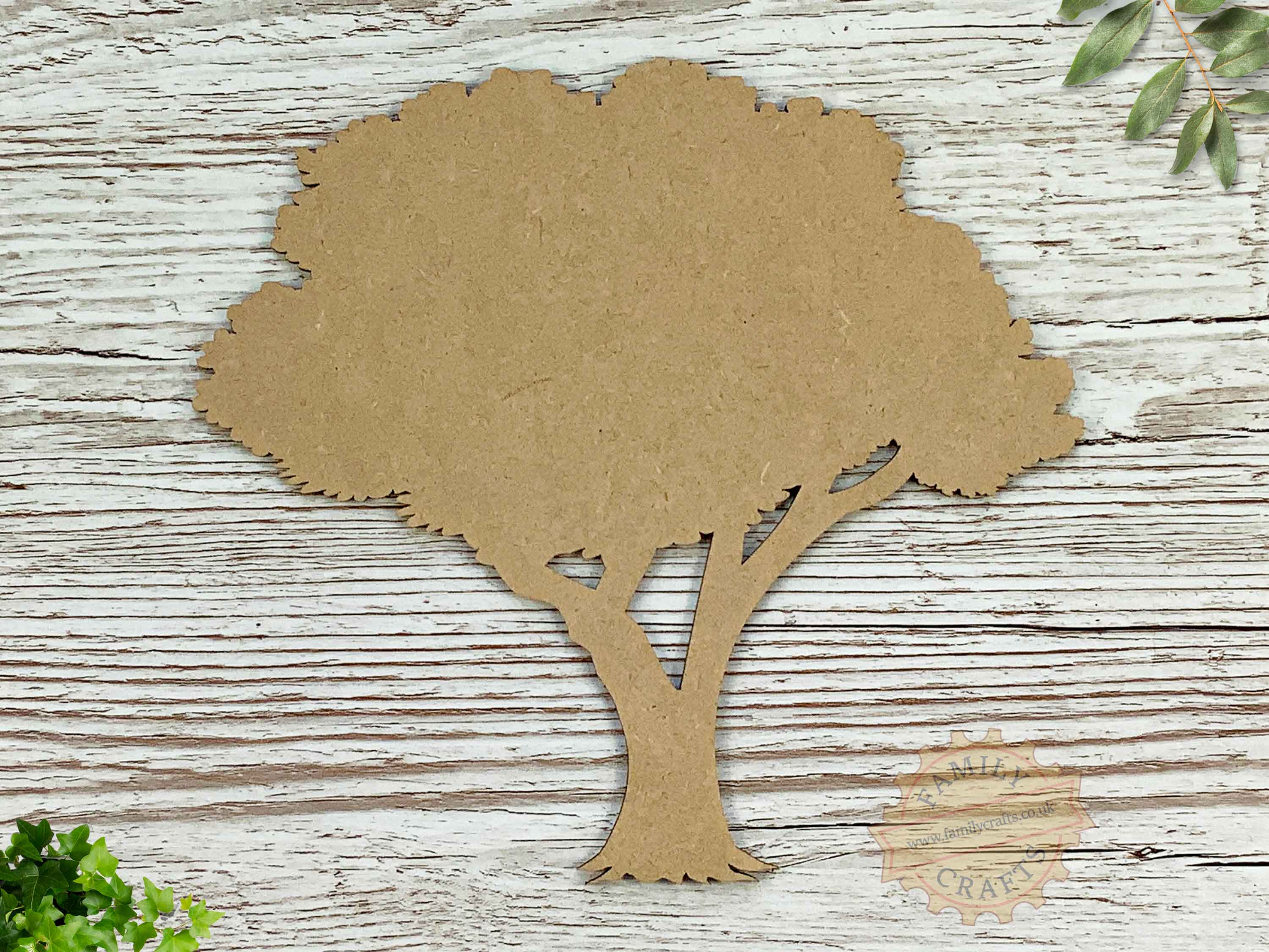 Full Leaf Family Tree Craft Shape - Timeless Crafted Decoration