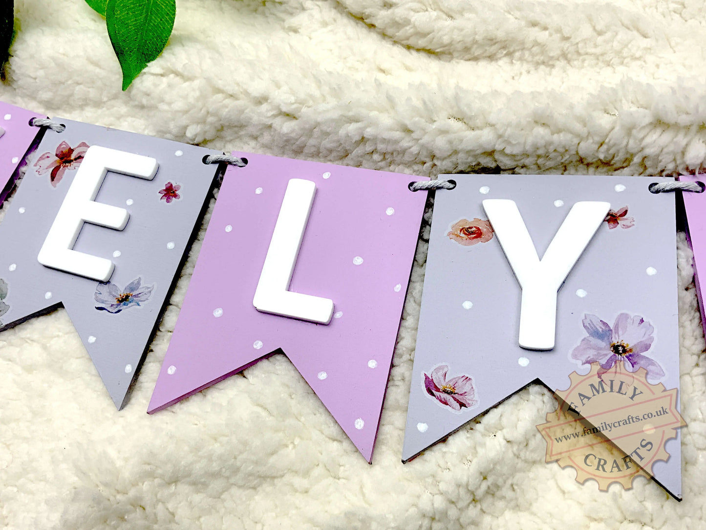 Personalised Hand Painted Bunting - Crafted for Memorable Moments