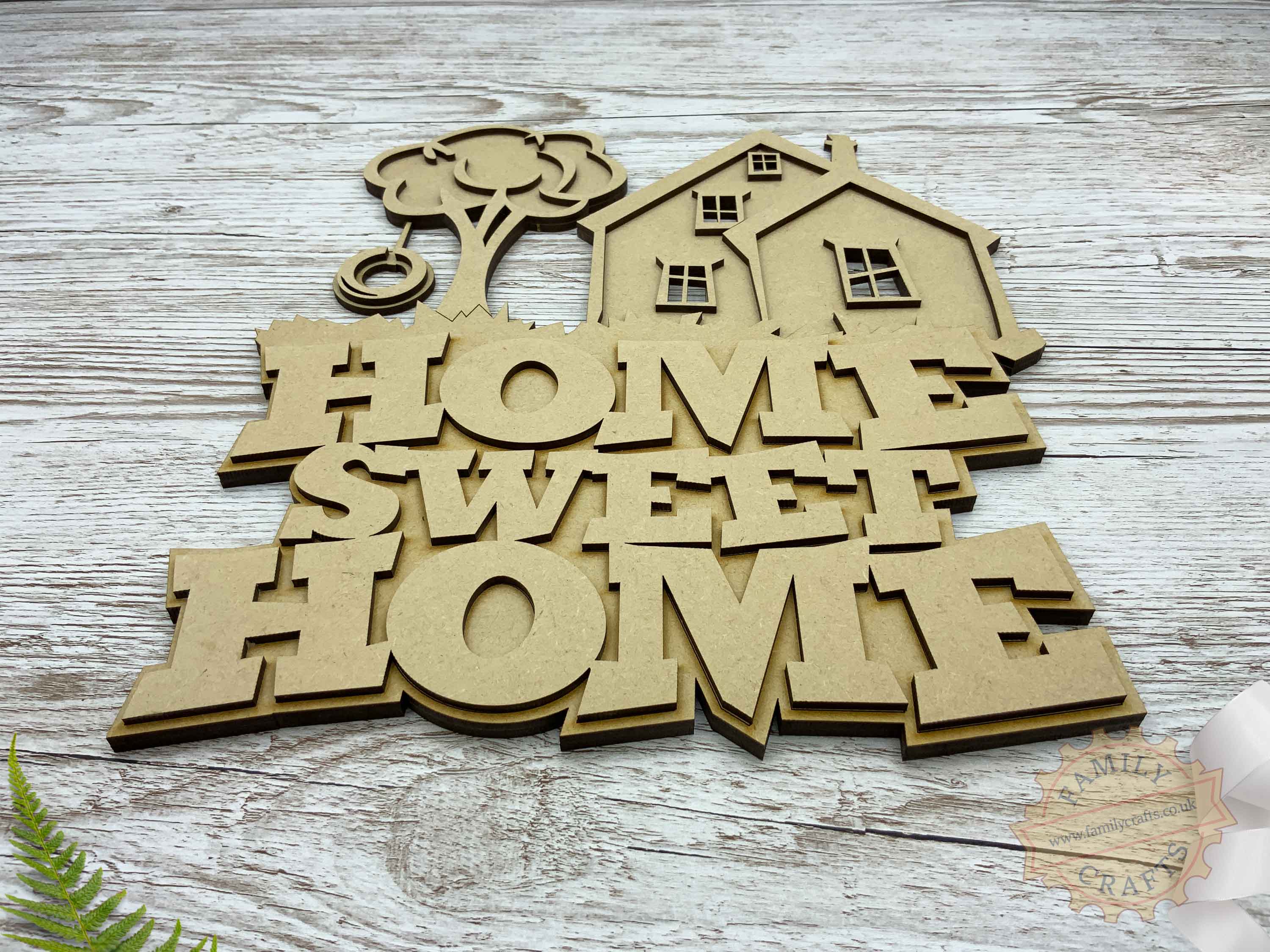 Home Sweet Home Wall Plaque - Welcome Guests to Your Home