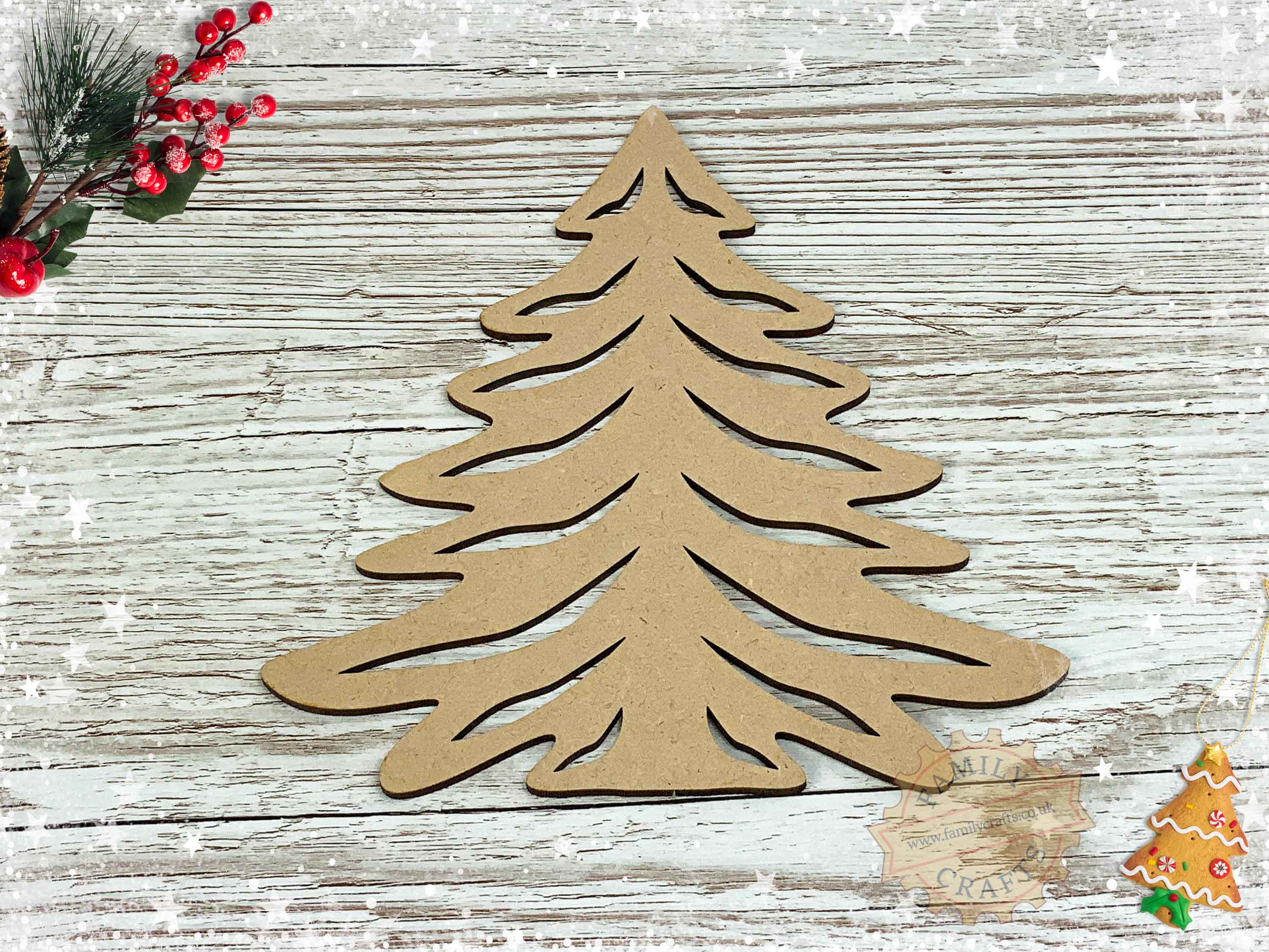 Christmas Tree Craft Blank - Embrace Festive Creativity